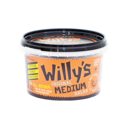 Willy's Original Medium Salsa (16 oz.) | Emmi Farms